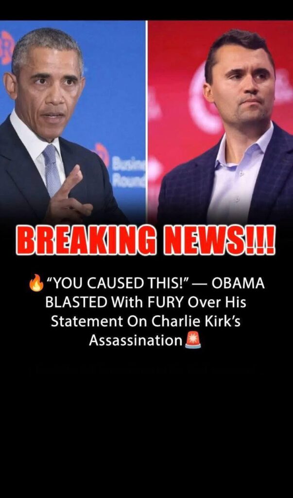 Obama Faces Backlash Over Statement Following Charlie Kirk Shooting ...
